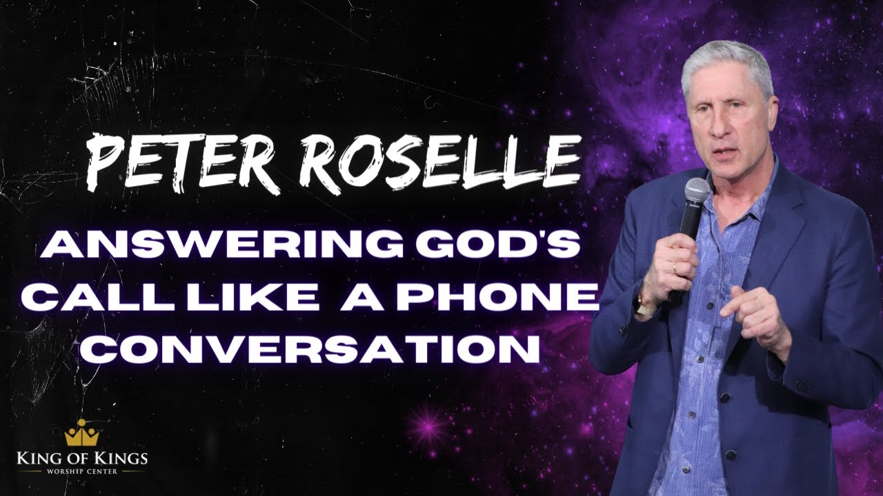 Peter Roselle: Answering God's Call Like a Phone Conversation - YouTube