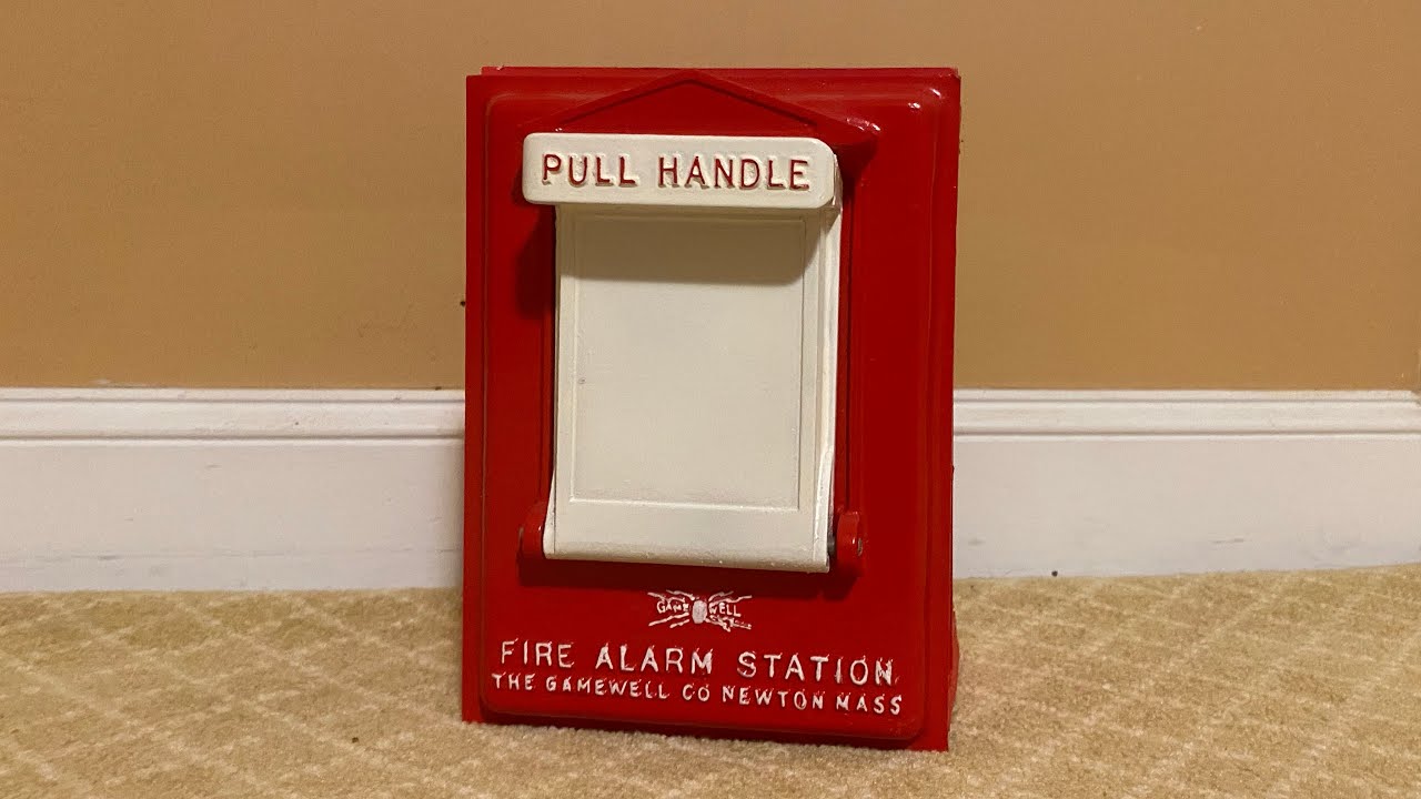 Restoring a Gamewell Fire Alarm Box - YouTube