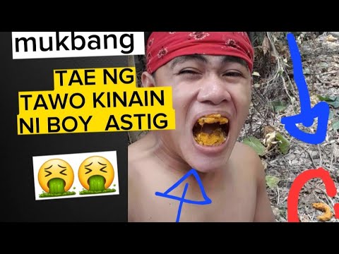 BOY PALOS PINAKAIN NG TAE SA BAKA 🤮🤮🤮😄😄😄#challenge #mukbang #tae - YouTube