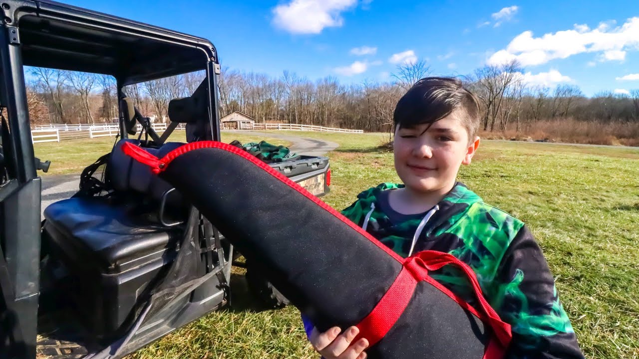 Farm Boy WAITS his WHOLE life for this gift! He even cried 😭 - YouTube