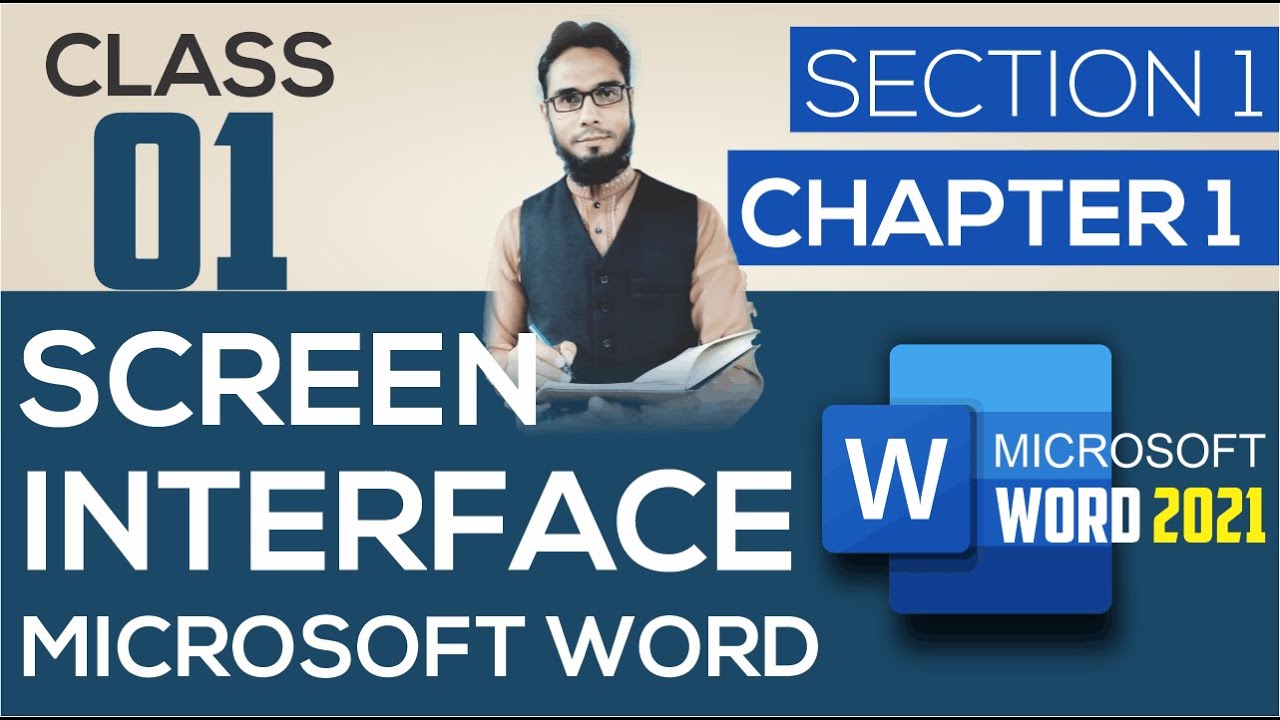 CLASS 01 II MICROSOFT WORD INTERFACE (Microsoft Word 2020) II # ...