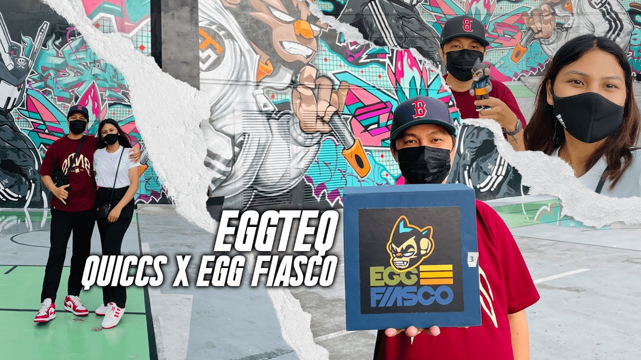 EGGTEQ Unboxing! ToyCon PH Exclusive | Quiccs x Egg Fiasco - YouTube