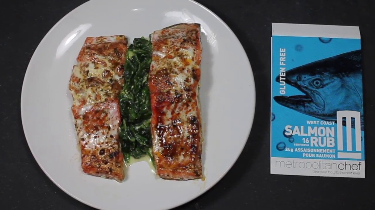 METROPOLITAN CHEF PRESENTS WEST COAST STYLE SALMON IN FOIL! - YouTube