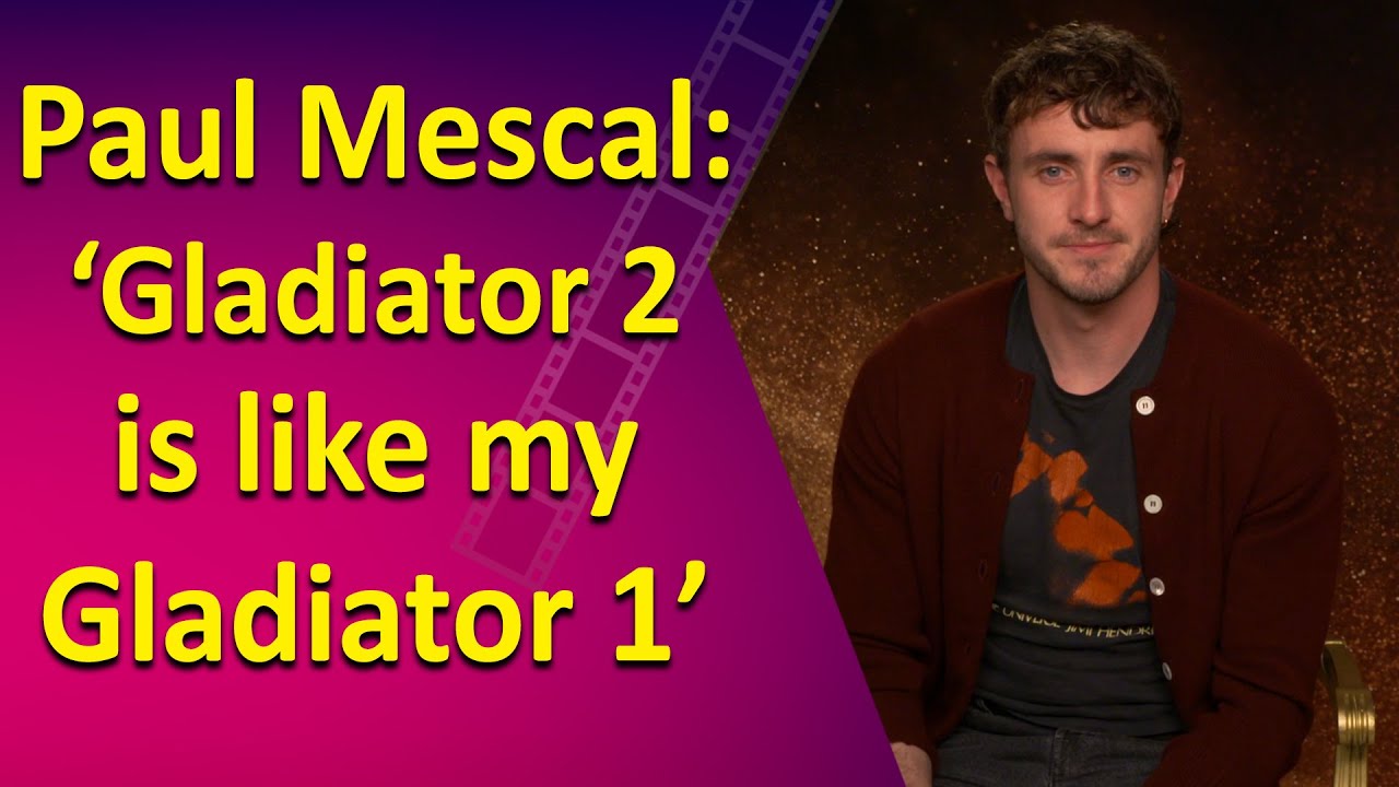 IANS Exclusive interview with Irish actor Paul Mescal for Gladiator 2 ...