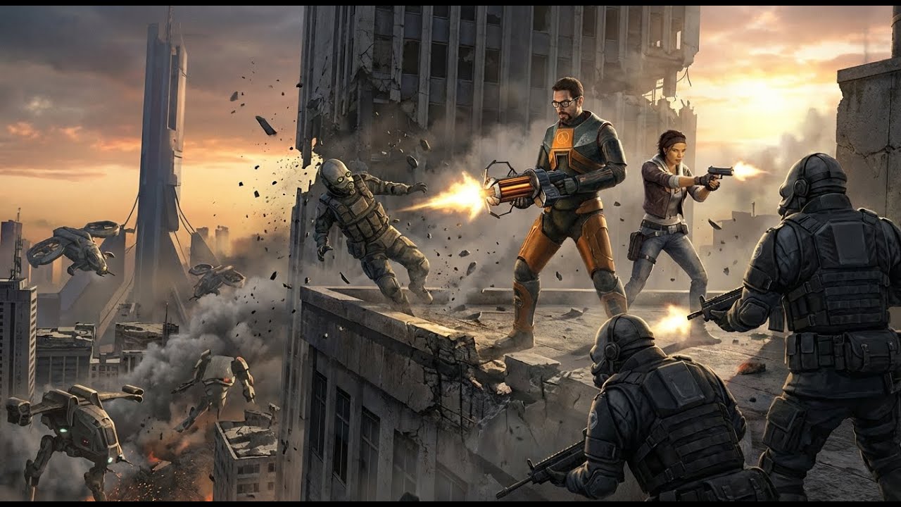 Half Life 2 Sounds Alians (Epic and beautiful) 26 (Film) - YouTube