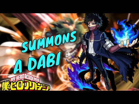 SUMMONS A DABI : My Hero Academia Strongest Hero - YouTube