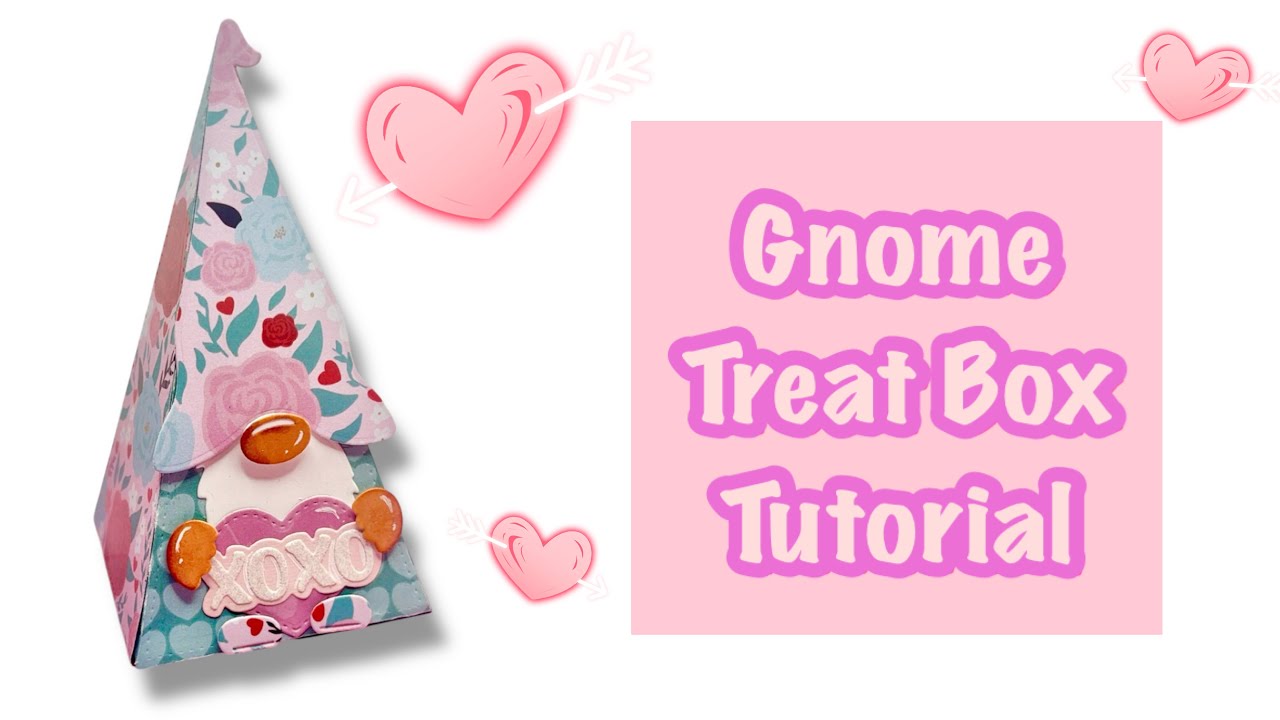 Scrap Diva Designs New January Release- Gnome Treat Box Tutorial - YouTube