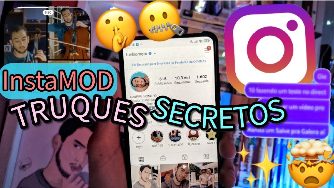 [InstaMOD] Dicas & Truques + RECURSOS ESCONDIDOS [Developer Mode] - YouTube