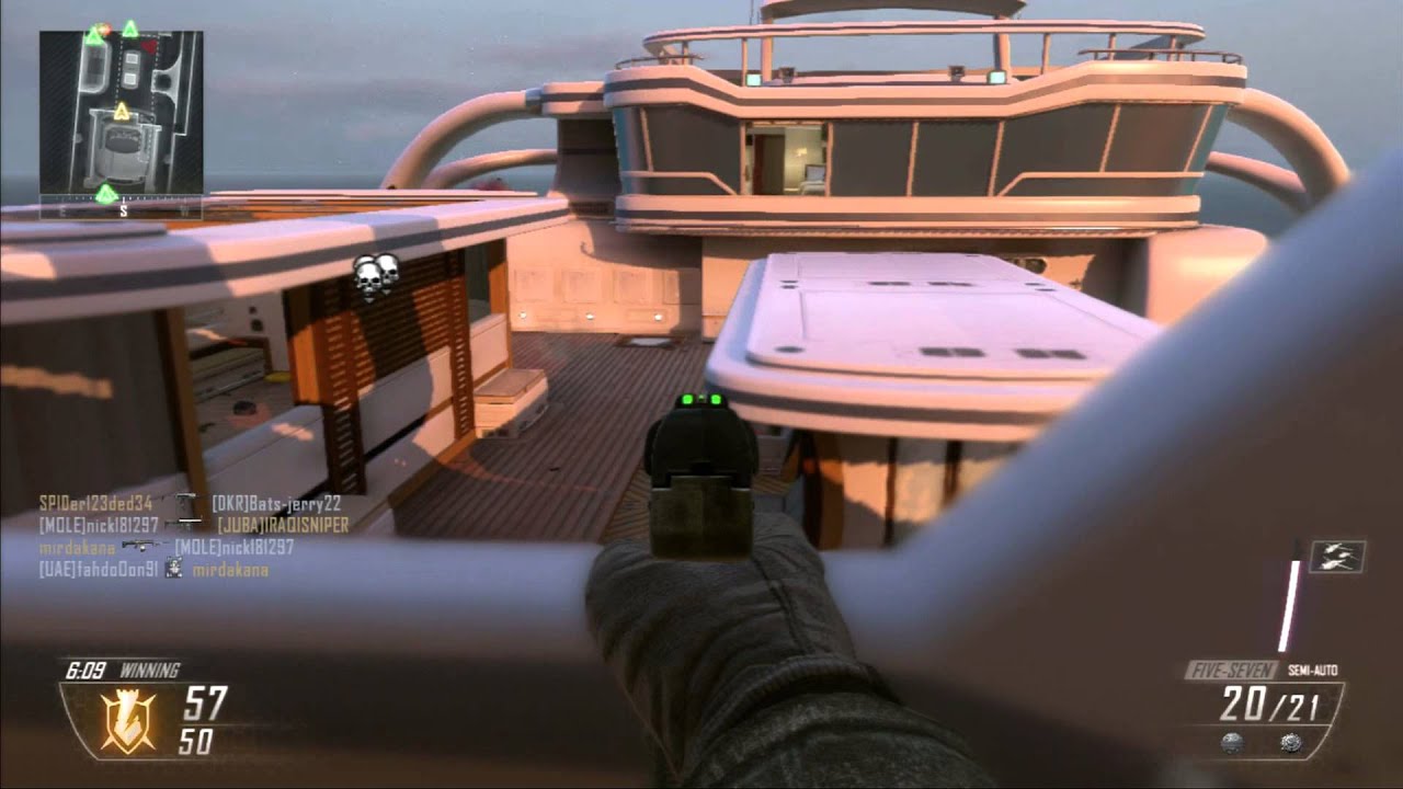 BO2: Swarm in TDM w/ Five-Seven Pistol - YouTube