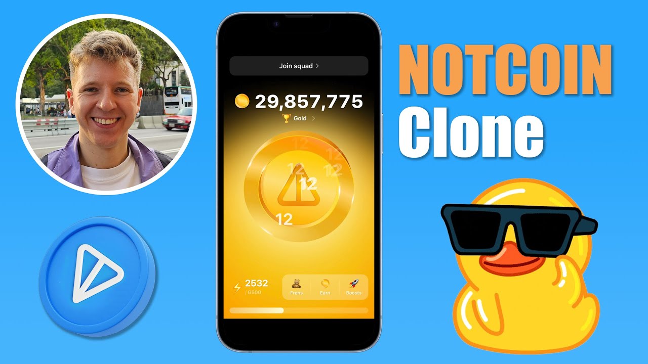 I Made a Billion Dollar Notcoin Telegram Mini App in 30 Minutes (FULL ...
