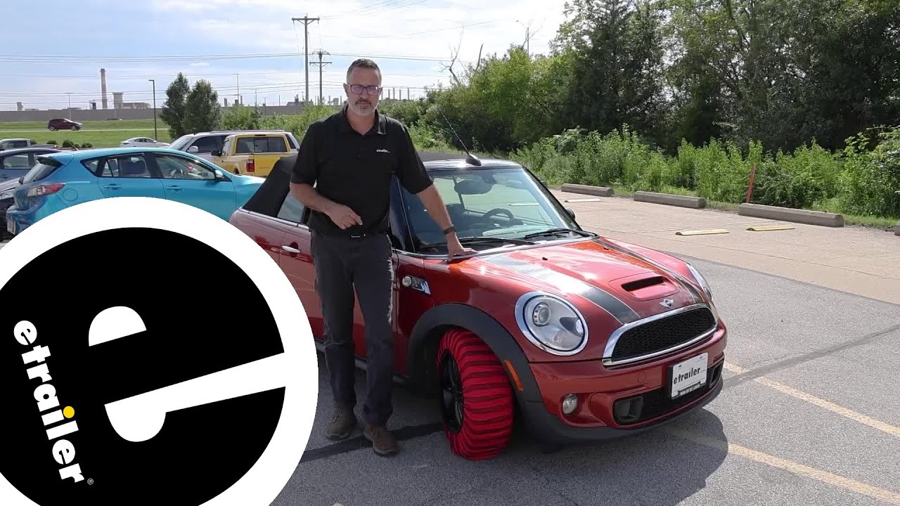 etrailer | Beginner’s Guide to Installing the ISSE Classic Snow Socks ...