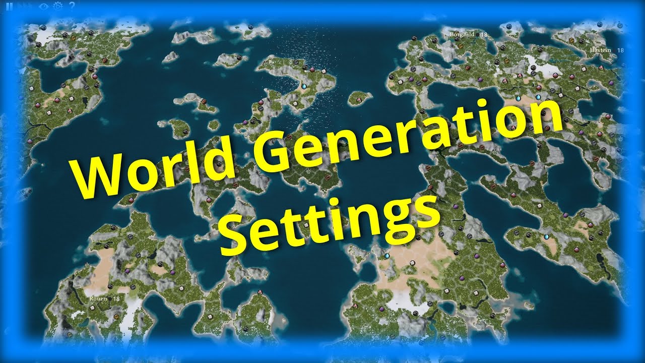 World Generation Settings - Kingdoms Reborn - YouTube