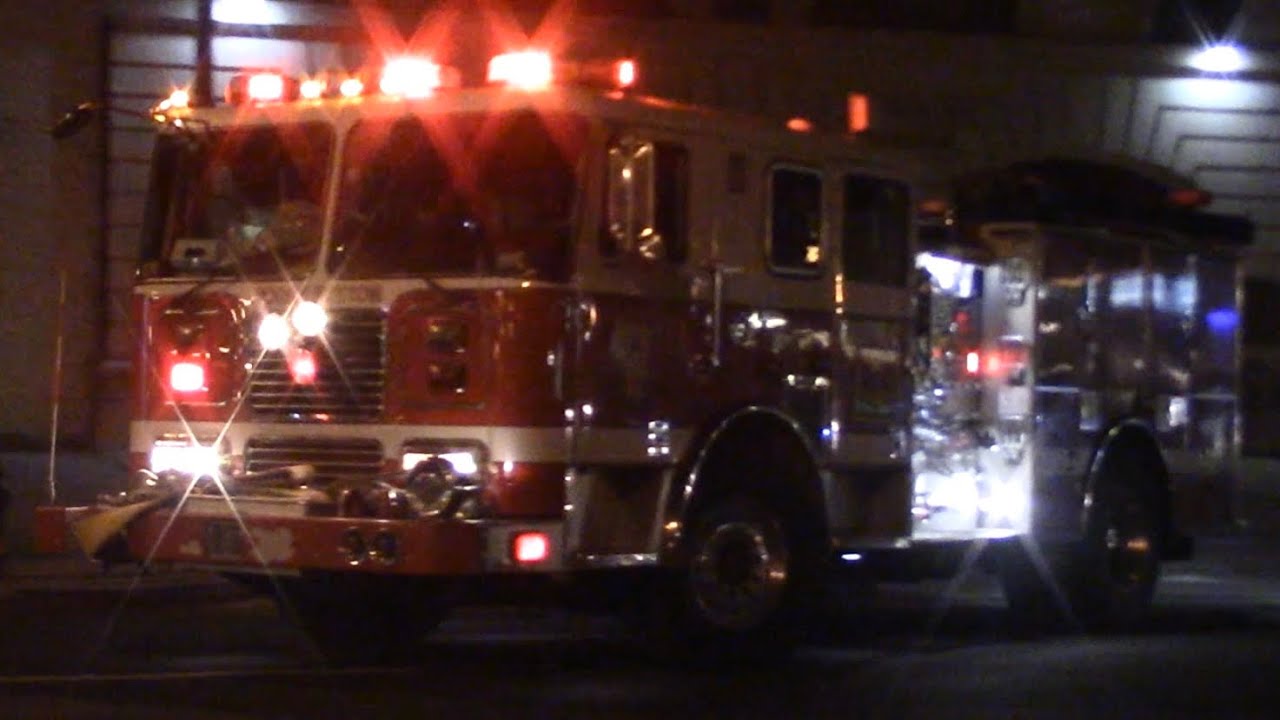 DCFD Engine 3 (Spare) Responding - YouTube