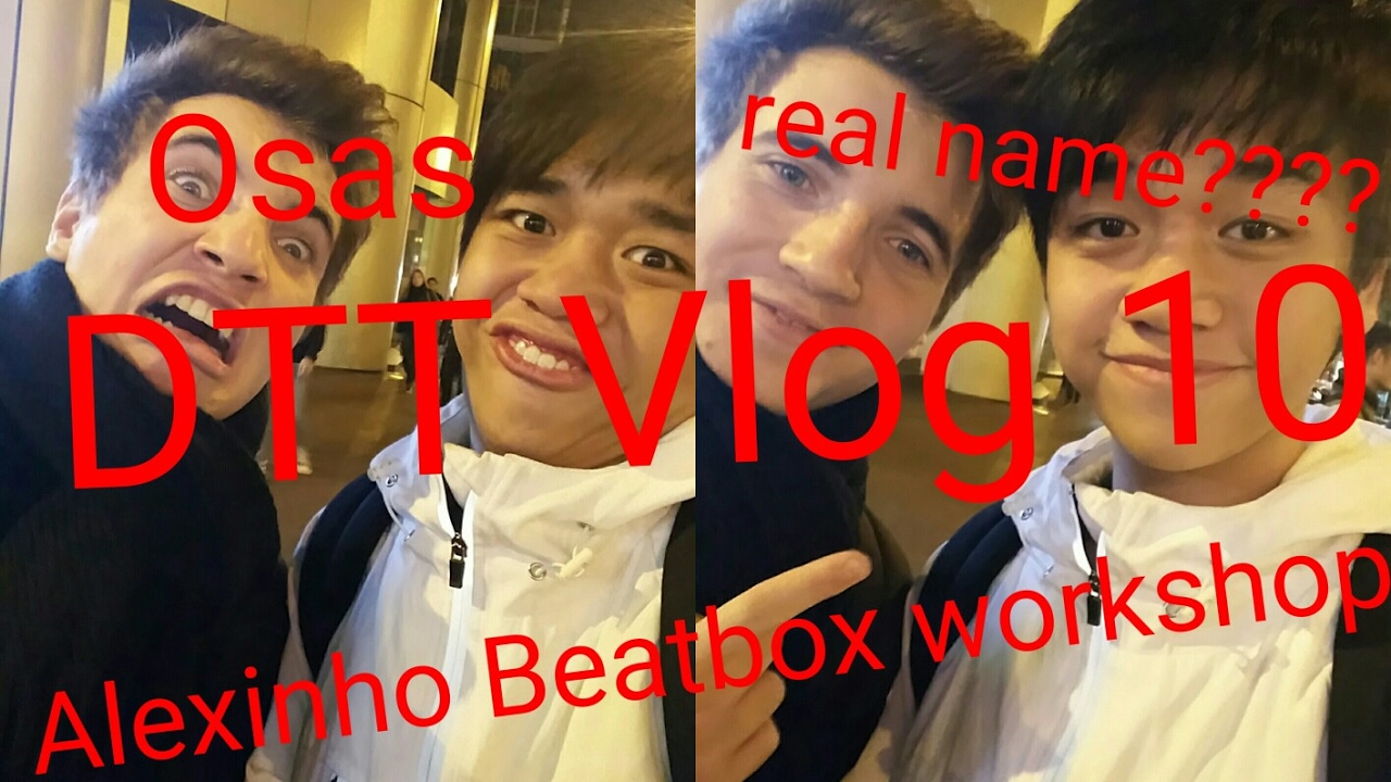 DTT Vlog 10 - alexinho Beatbox Workshop - YouTube