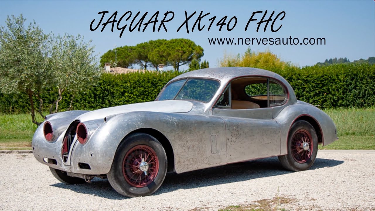 Jaguar XK140 FHC | Panoramica generale | Nervesauto - YouTube