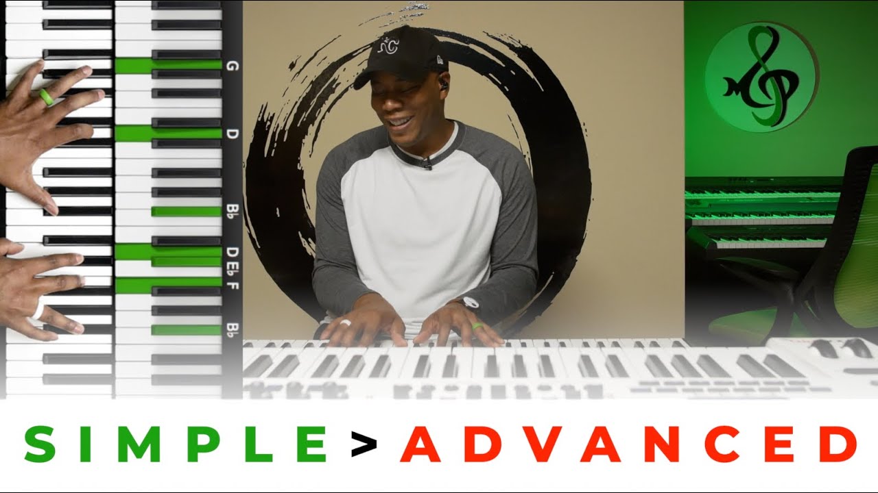 Play Simple to ADVANCED Chords, Progressions and Reharmonizations - YouTube
