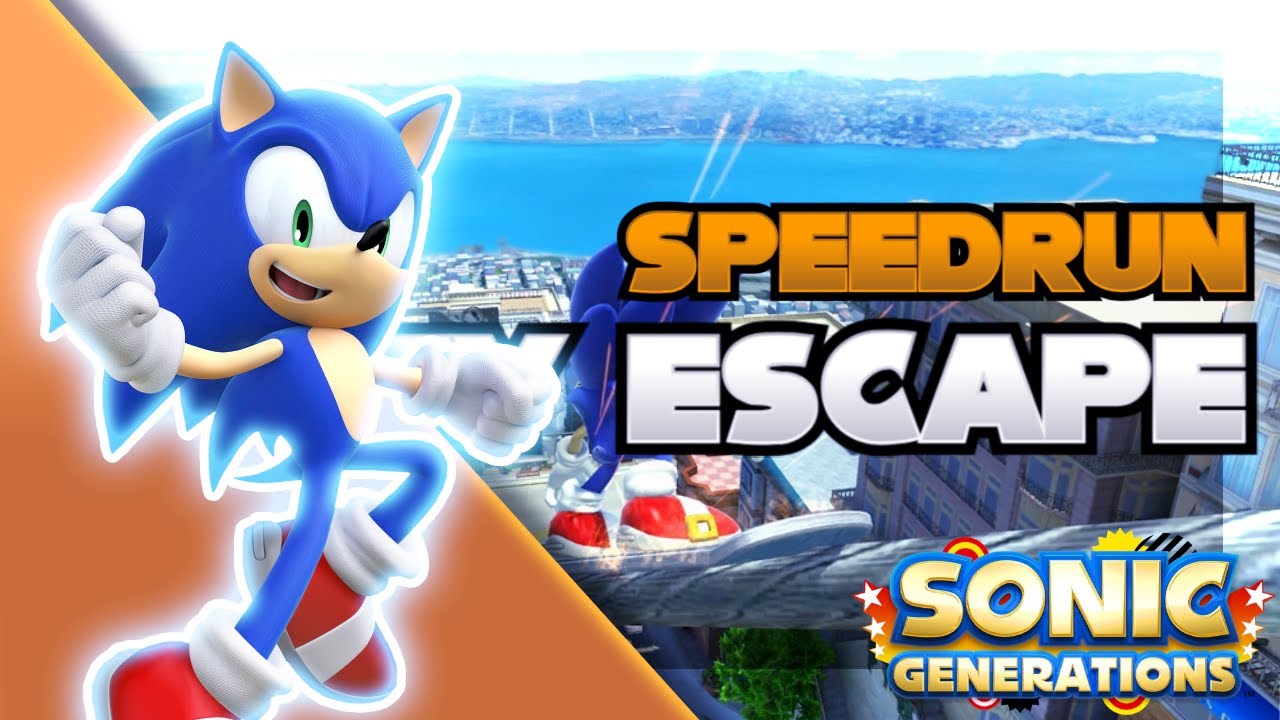 City Escape Speed-run || Sonic X Shadow Generations - YouTube