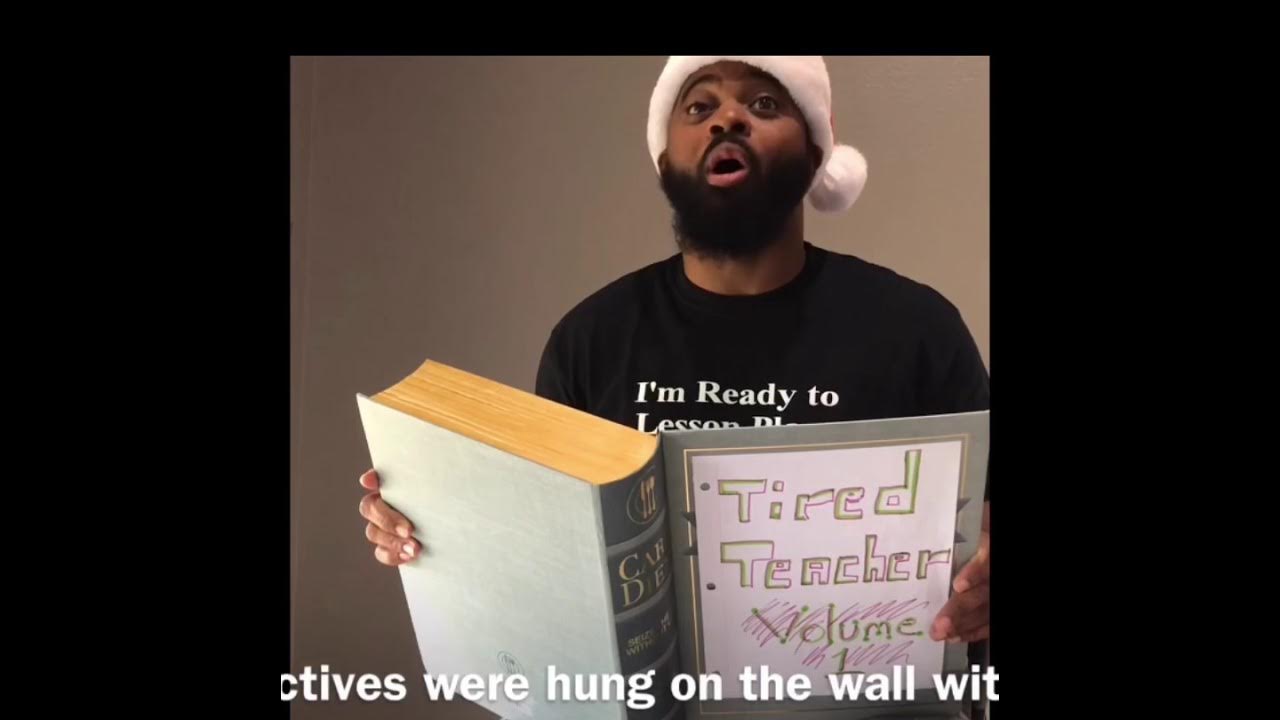 Twas the week before Winter Break (Teachers) - YouTube