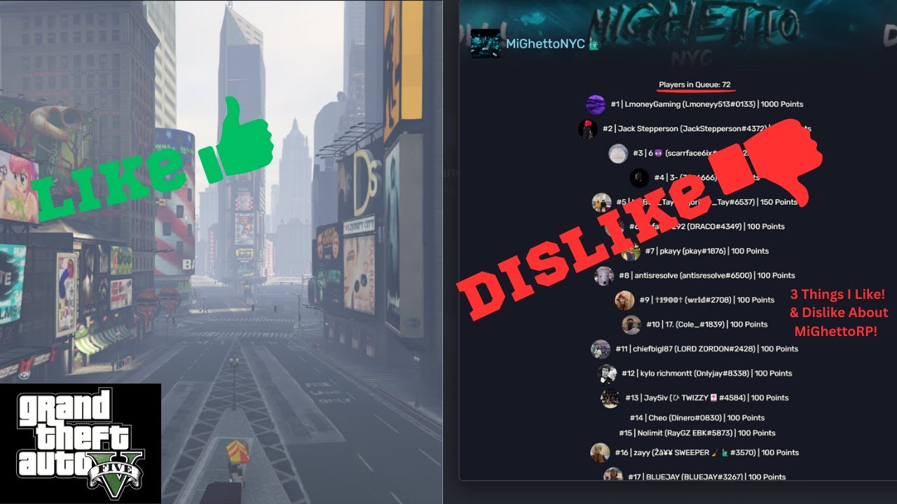 MiGhettoRP! 3 Things I LIKE And DISLIKE About MiGhettoRP! - YouTube