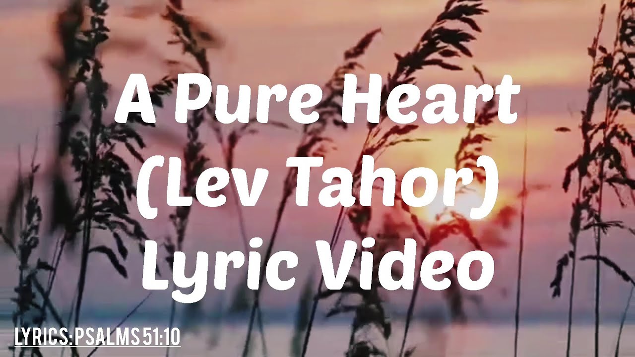 A pure heart (Lev Tahor) Lyric video - MJAI - YouTube