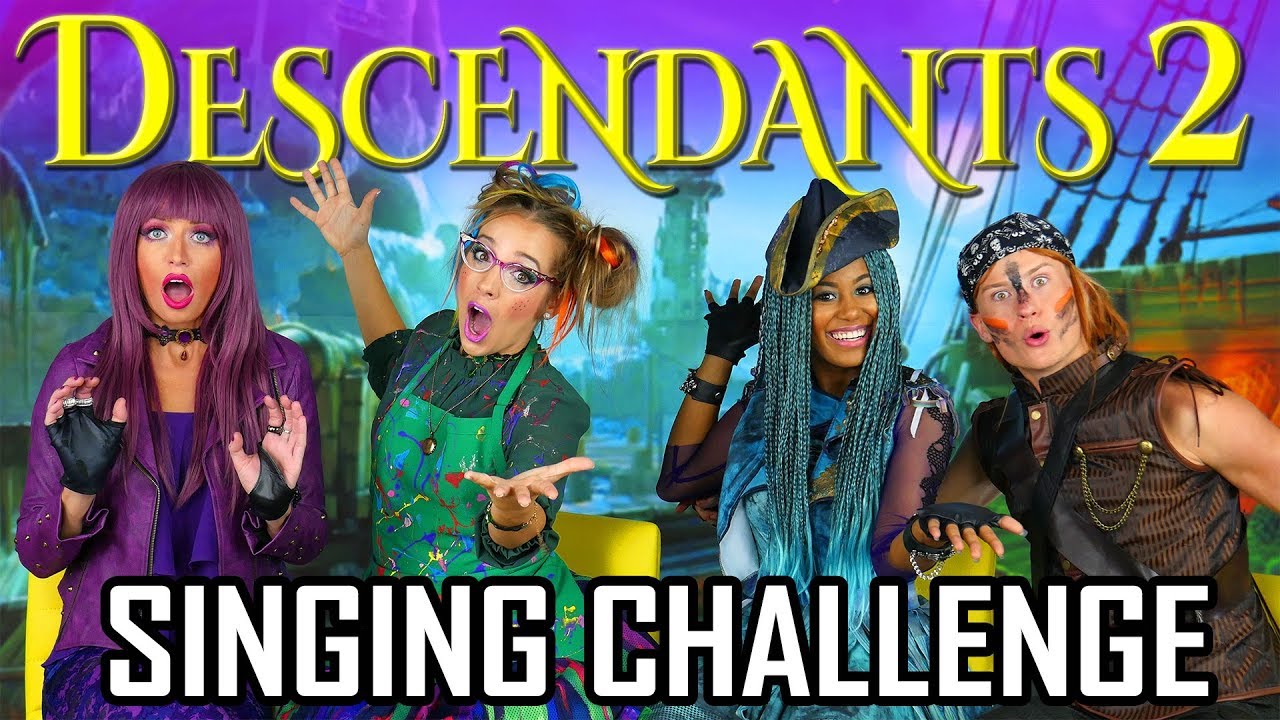 Descendants 2 Singing Challenge – Keep the Song Going. Totally TV - YouTube