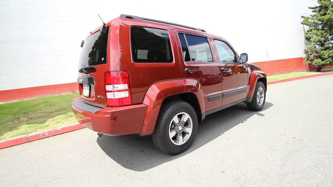 2008 Jeep Liberty SUV Inferno Red stk# 8W105531 - Rairdon's Dodge ...