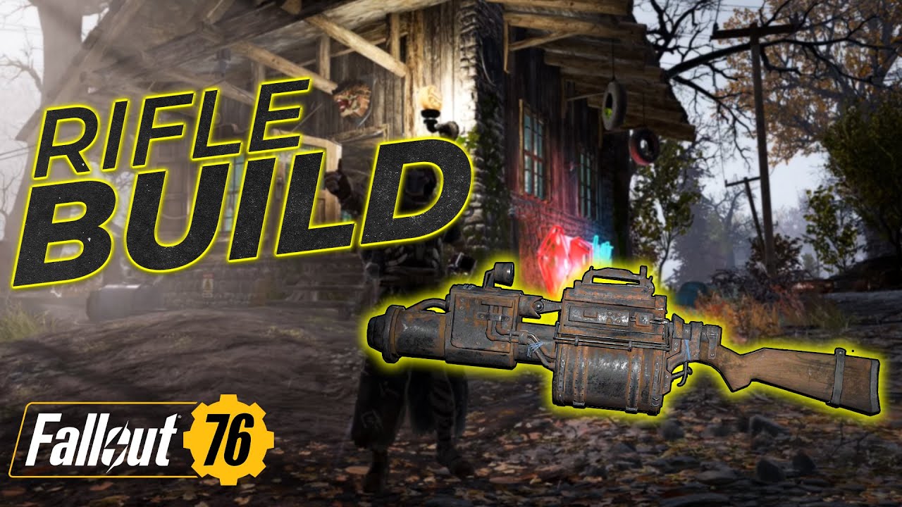 FALLOUT 76 | BUILD RIFLE - COMANDO ENSANGRENTADO - YouTube
