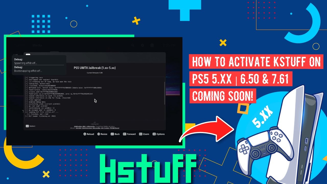 How To Activate Kstuff On PS5 5.XX | 6.50 & 7.61 Coming Soon! - YouTube