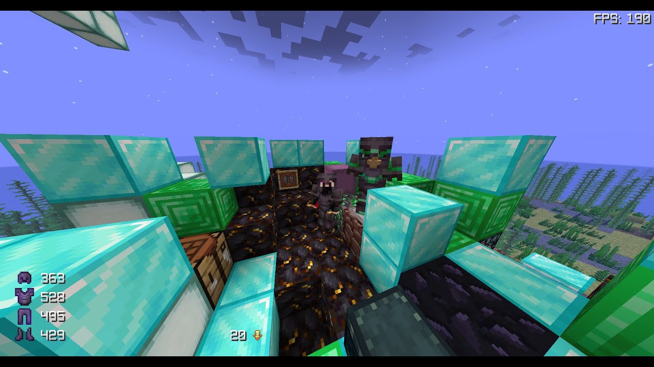 live donut smp 4b loot drop map art for base - YouTube