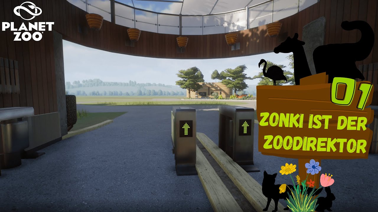 Planet Zoo #01 🐳START🦒 | Zonki als neuer Zoodirektor! - YouTube