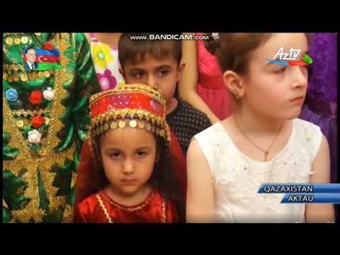 Qazaxıstanın Aktau şəhərində Novruz şənliyi keçirilib