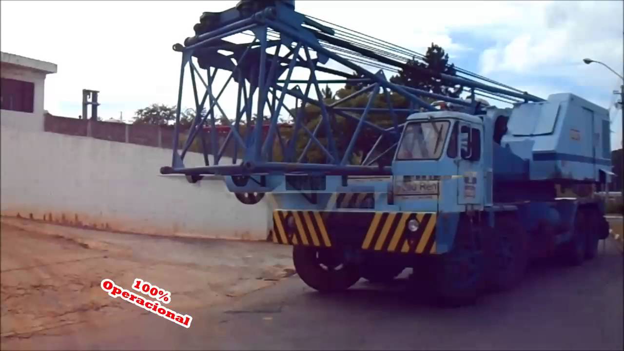 P&H 9125 TC - Guindaste Rodoviario - YouTube