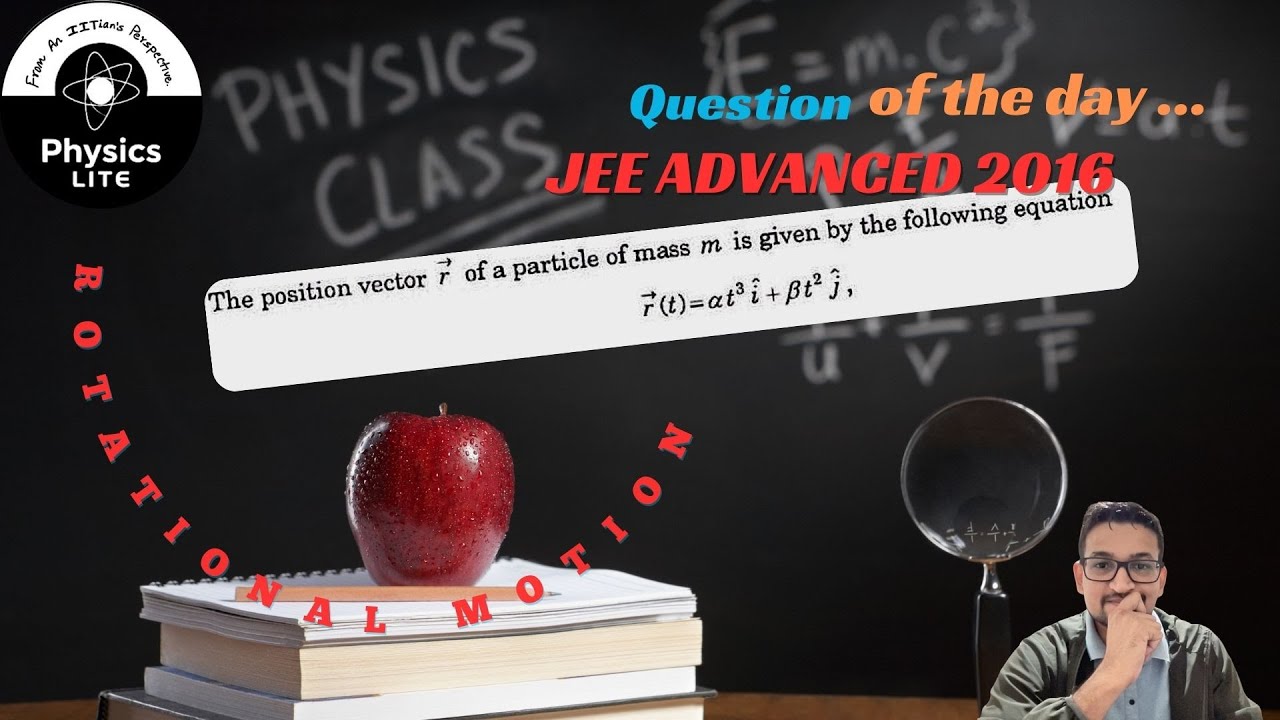 Rotational Motion Question : JEE Advanced 2016 #iitjee - YouTube