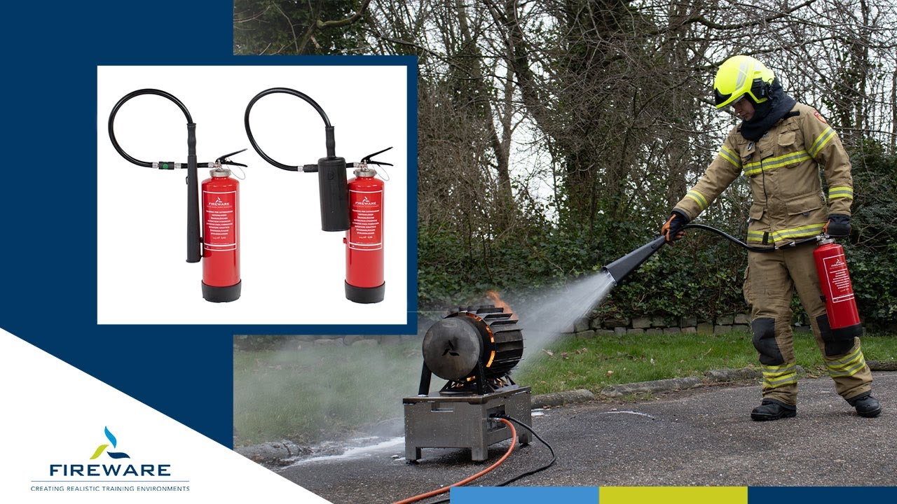 Neptune CO₂ Training Fire Extinguisher with Round and Flat Nozzle ...