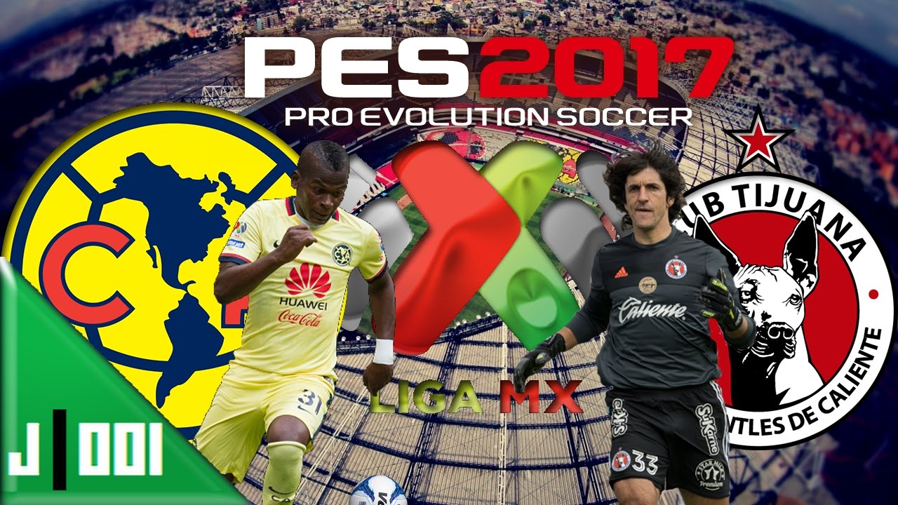 ¡MI PRIMER PARTIDO EN PES 2017! | América VS Tijuana | PES 2017 - YouTube