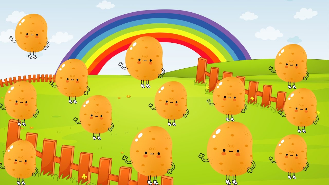 One Potato, Two Potato | Fun Counting Song for Kids | Nursery Rhyme 🎶 ...