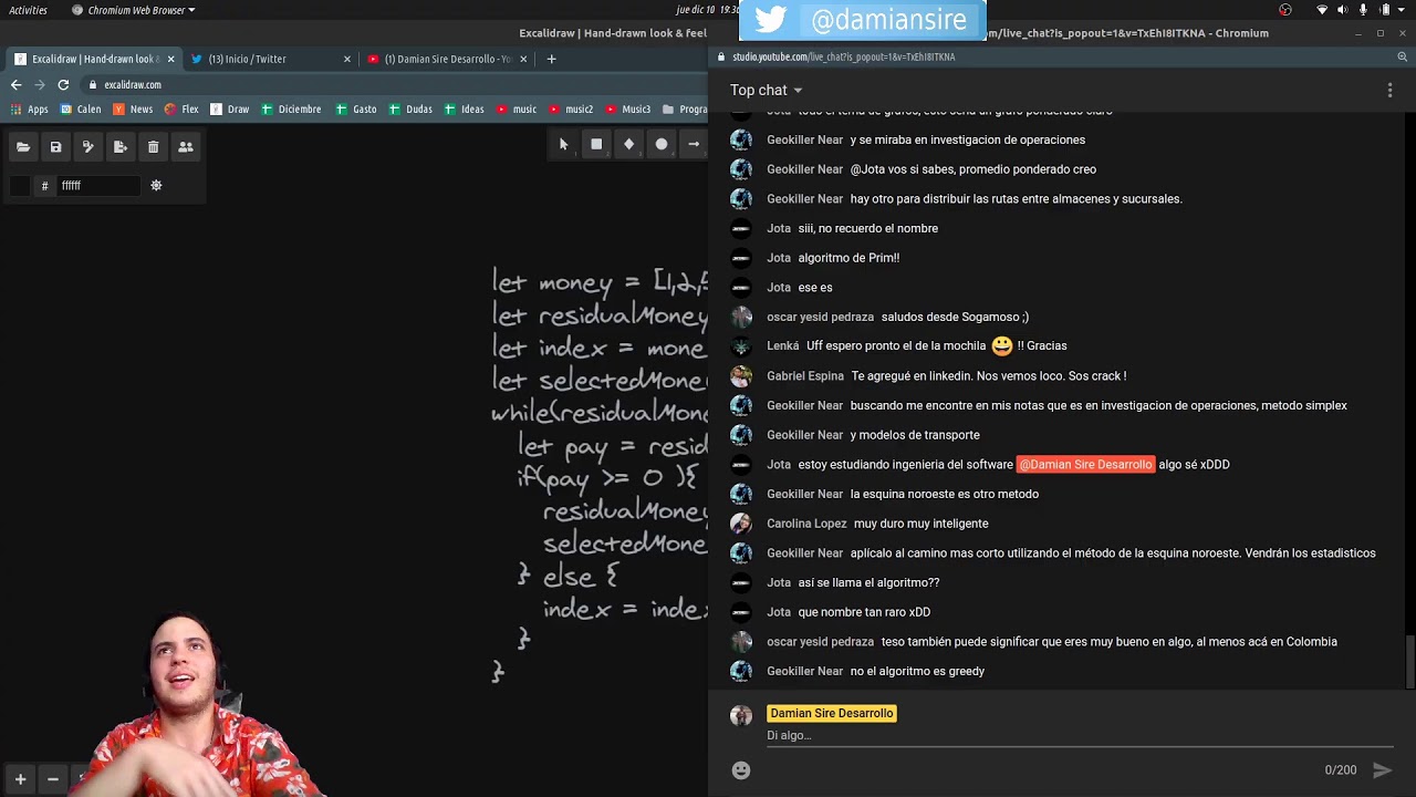 Algoritmos voraces - Metodo de greddy - Javascript y Python - YouTube
