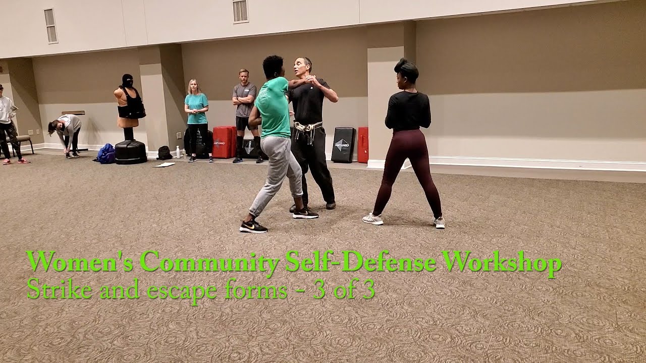 Women's Community Self-Defense Workshop - Strike and escape techniques ...