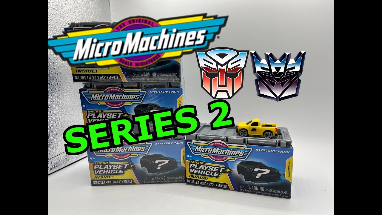 Micro Machines Transformers Mystery Vehicles Series 2 Unboxing! #2 ...