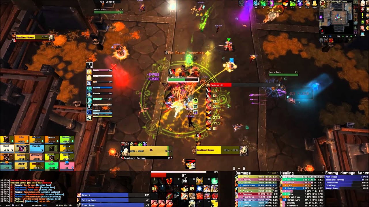 Mythic Beastlord Darmac - [Baddies] Fury Warrior PoV - YouTube