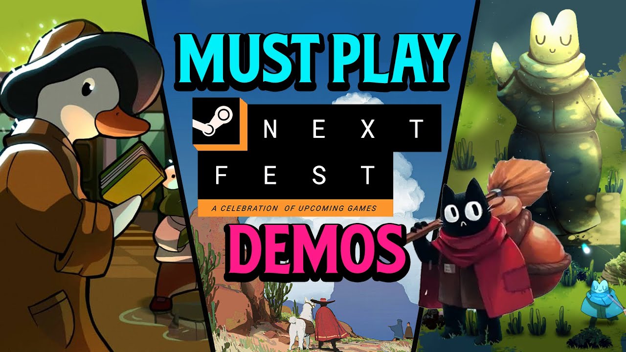 You NEED to play these Indie Games from Steam Next Fest! - YouTube