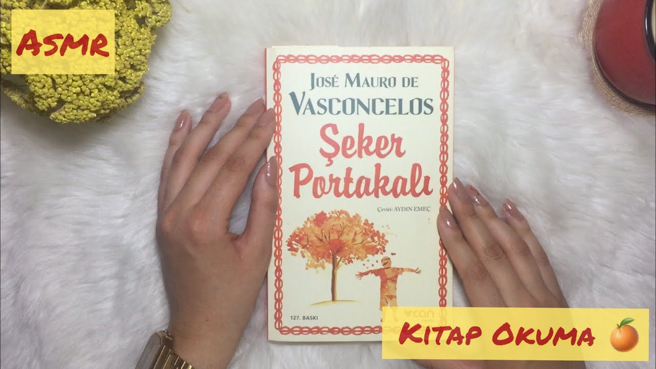 ASMR Türkçe • Kitap okuma 🍊 • Sayfa Çevirme 📖 • Anlaşılmayan Fısıltı👂 ...