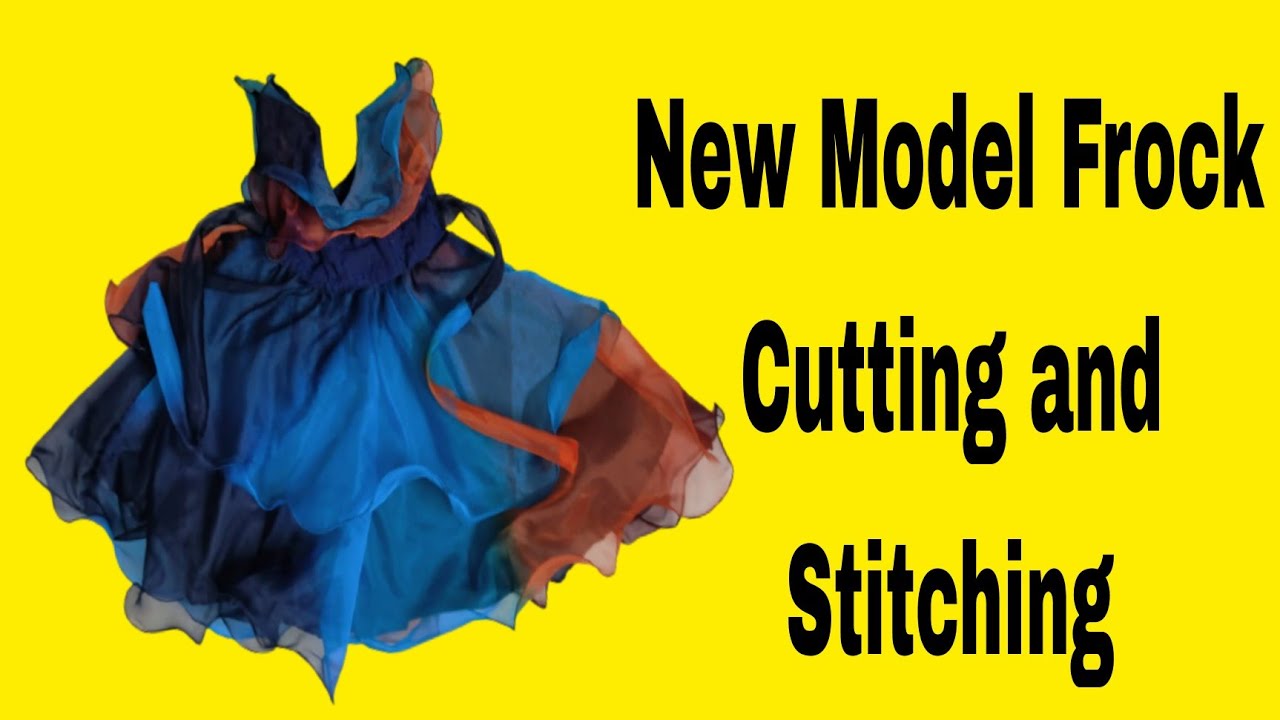New Model Frock Cutting and Stitching | Model Frock Design - YouTube