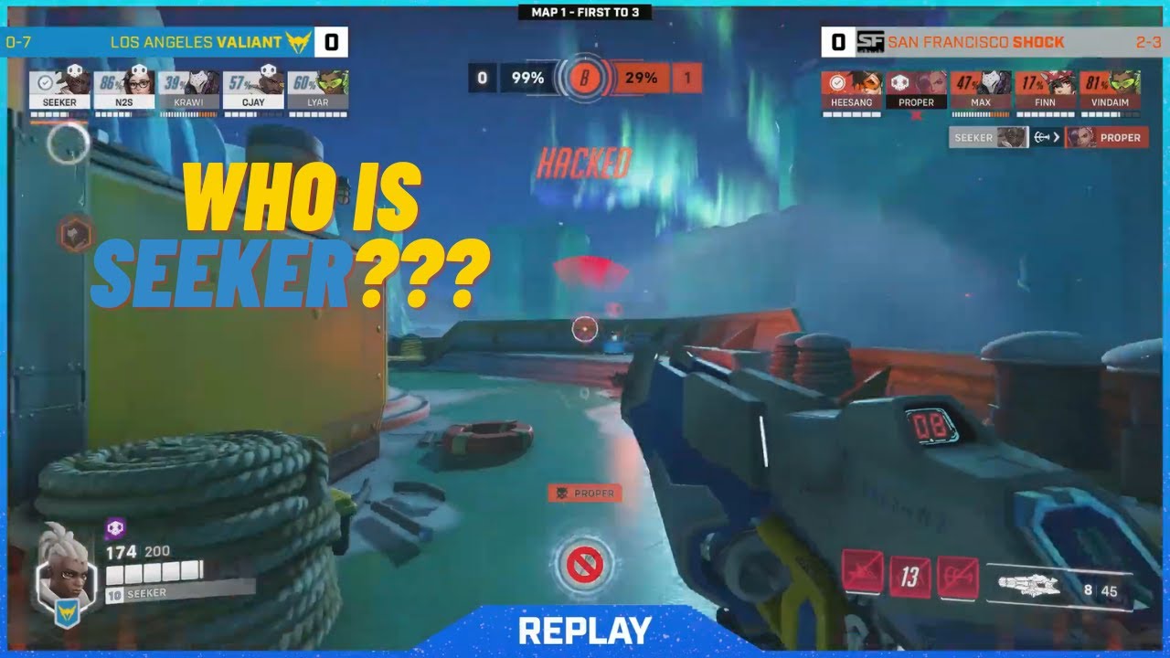 2023 Overwatch League Los Angeles Valiant Who is Seeker? - YouTube