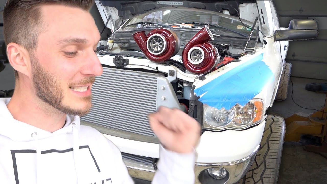 THE WORLDS ONLY Dual S400 WCFAB Compound Turbo Kit Install! - YouTube