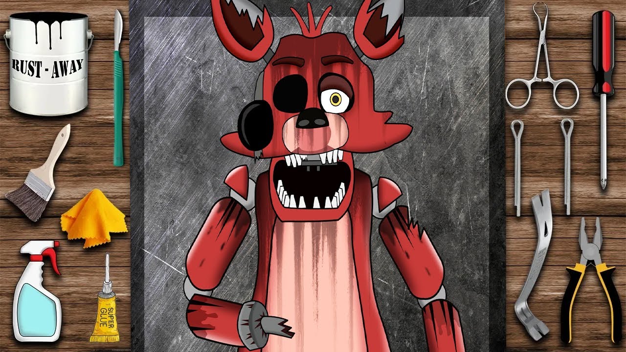ASMR Foxy Repair | FNAF Animation | Five Nights At Freddy’s - YouTube