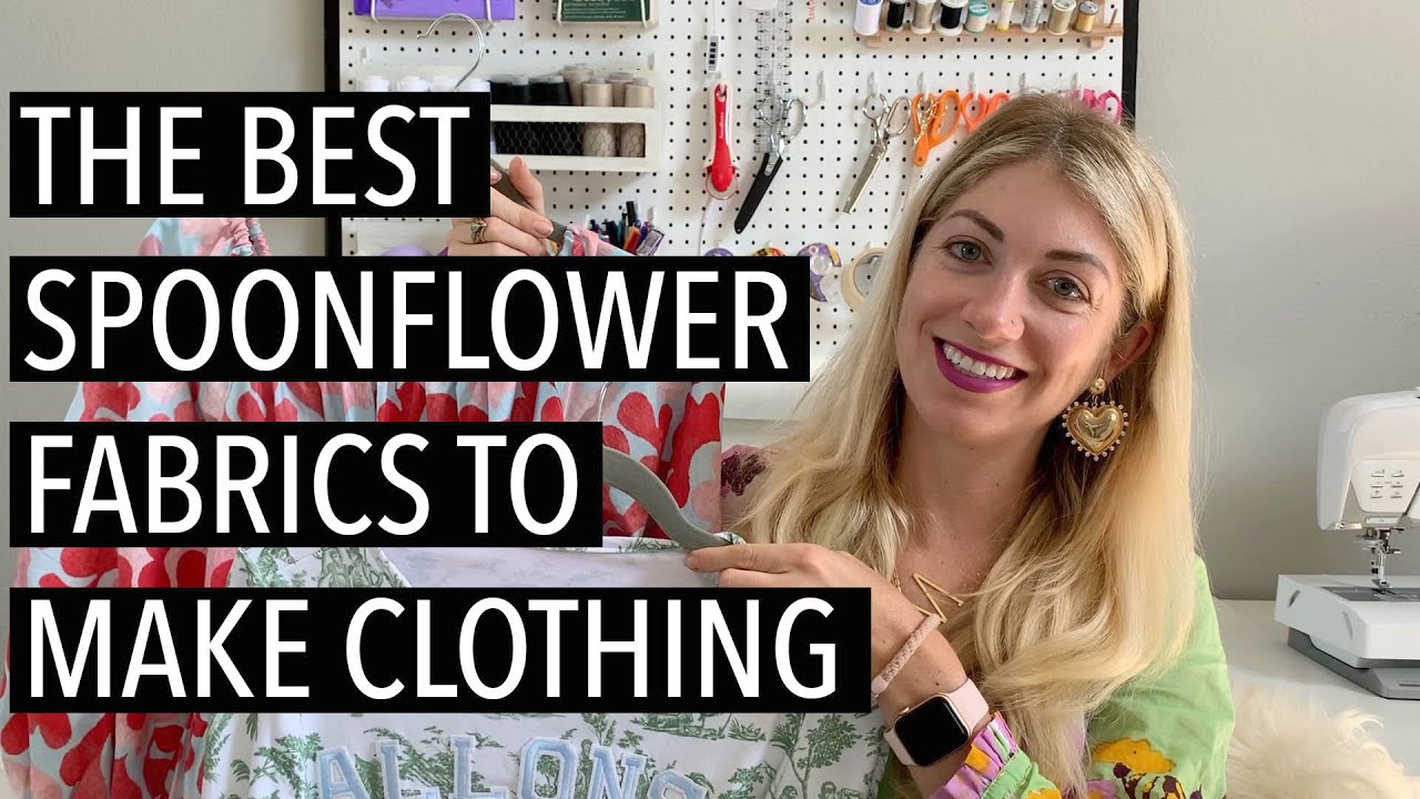 The Best Spoonflower Fabrics for Making Clothing, Best Fabric to Make ...