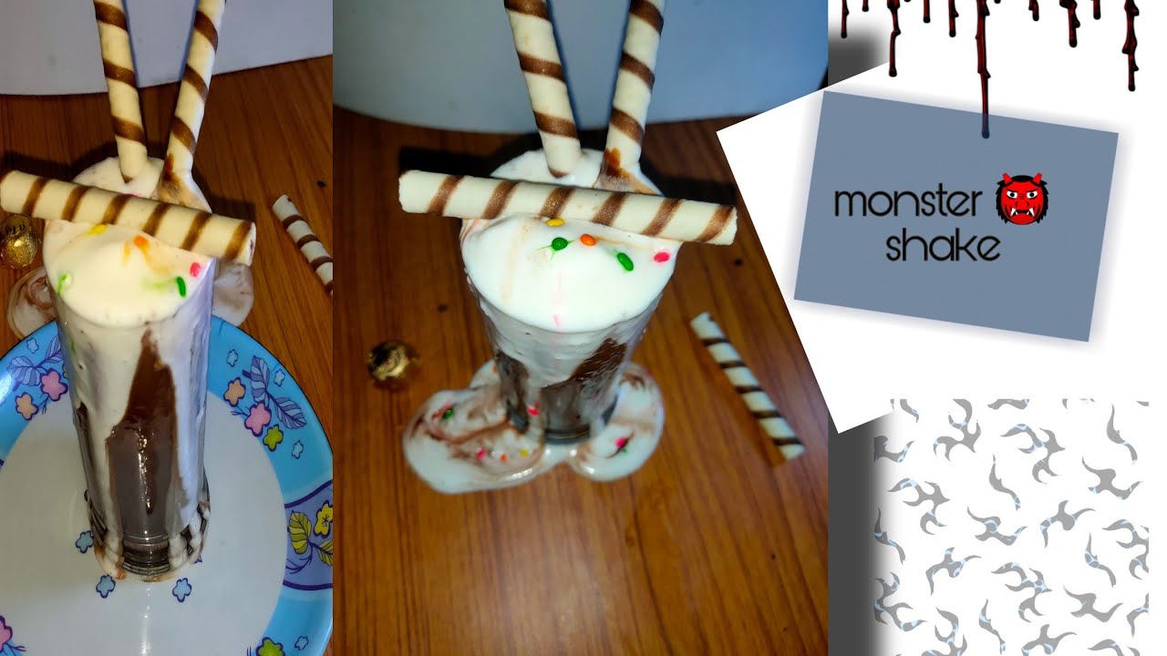 Chocolate shake | Monster shake | Oreo milkshake - YouTube