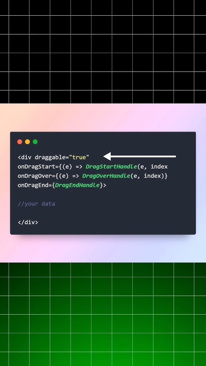 Create Drag and Drop Effect in REACT JS | #coding #programming #webapp #webapplication - YouTube