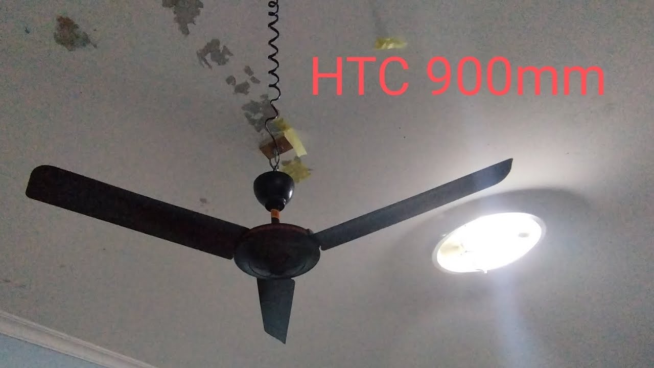 HTC Mini Ceiling fan - YouTube